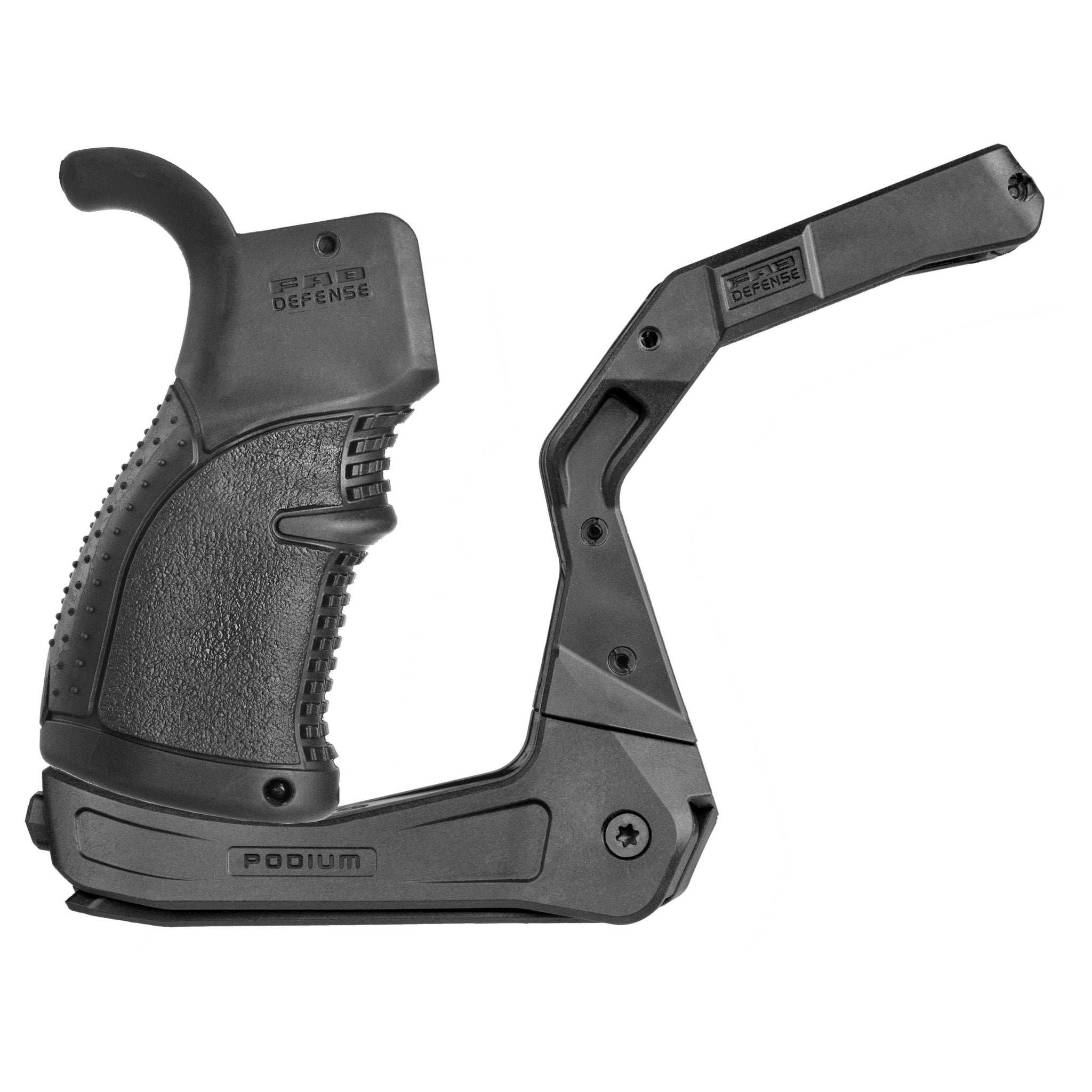 AR-PODIUM Quick Deployment Bipod with Grip, AR15