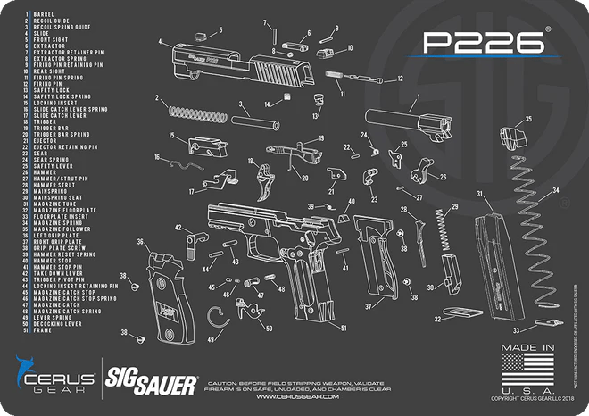 ProMat - Sig Sauer P226 Schematic