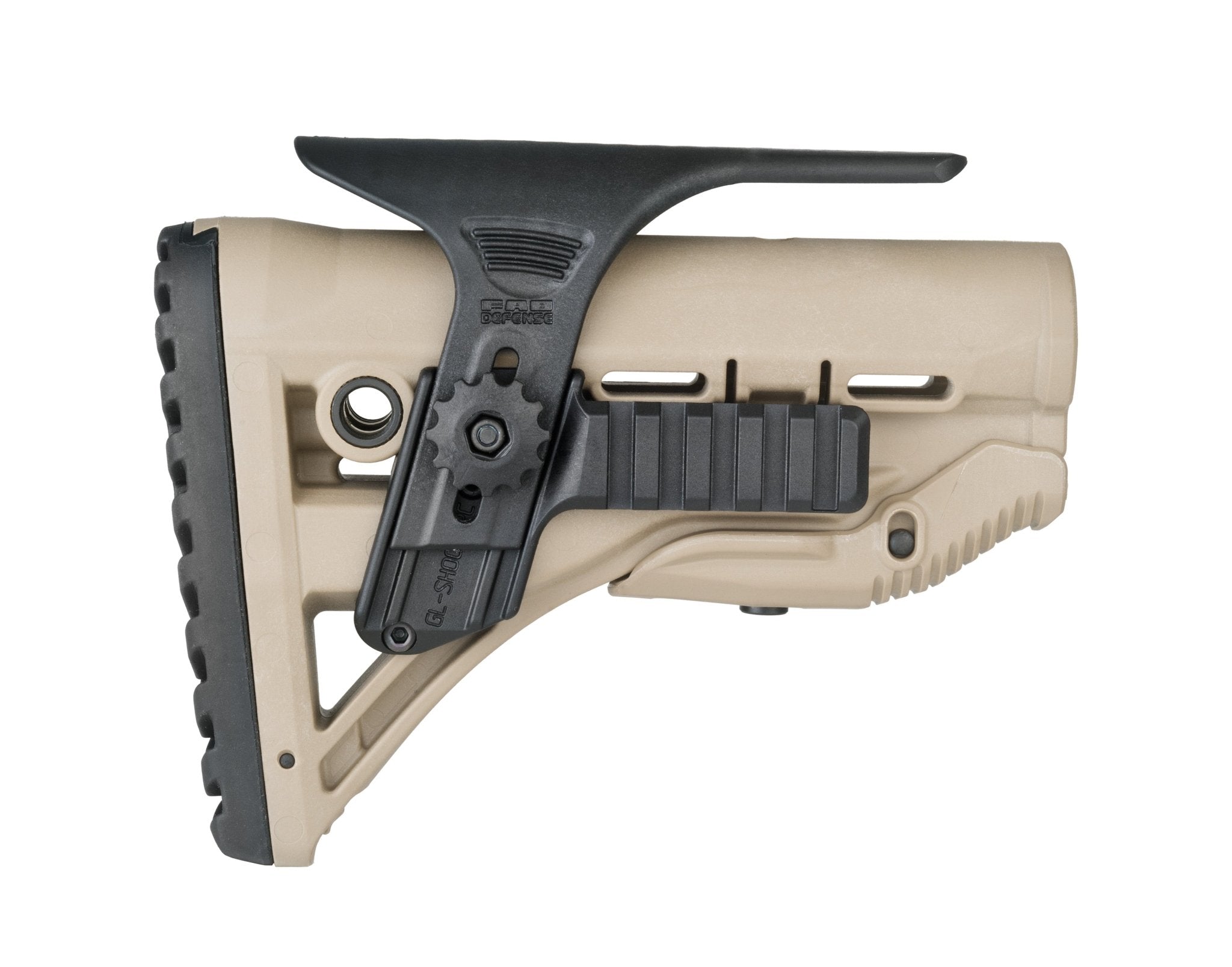 Cheek Rest for GL-Shock with Dual Picatinny Rails