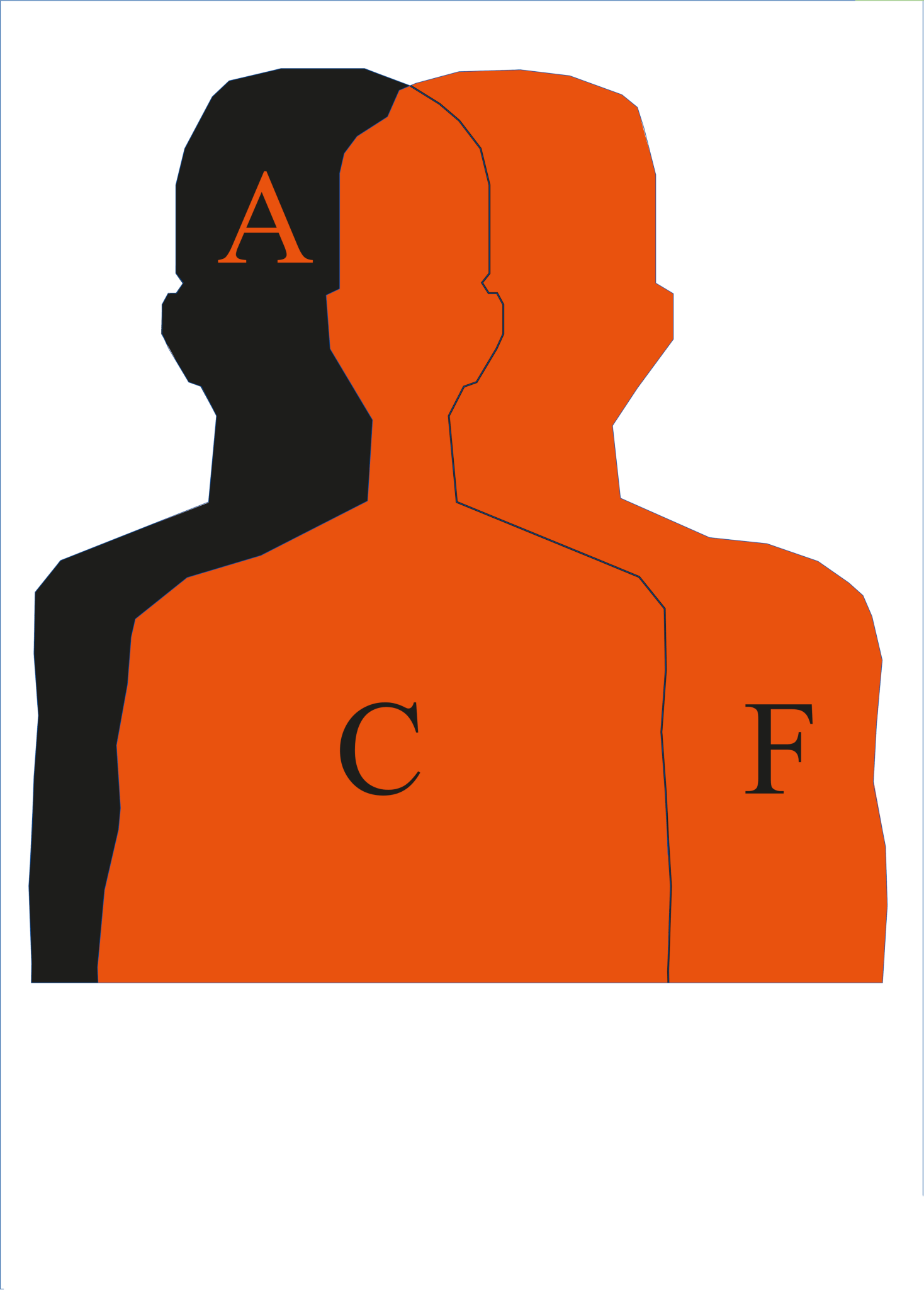 Hostage / Foe skyteskive #1 til SCT Pro