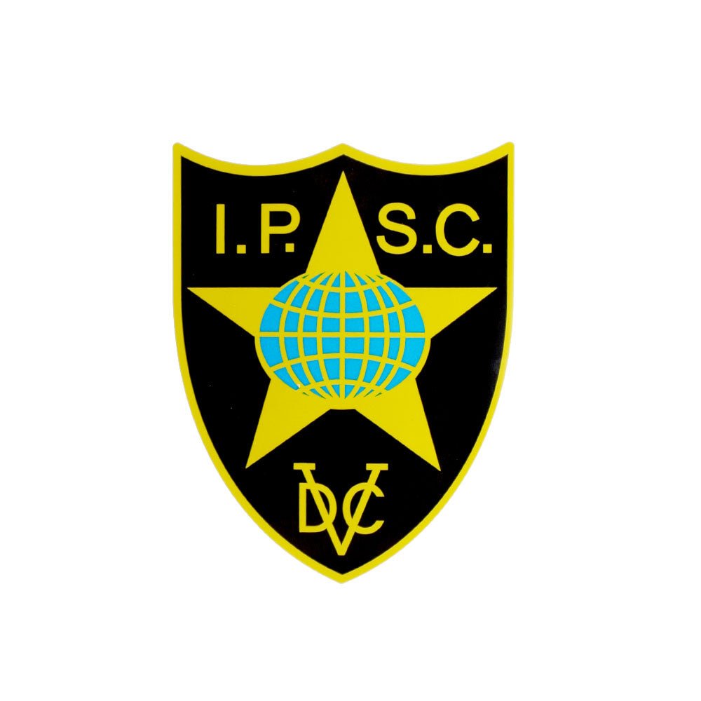 IPSC DVC Klistremerke - 8cm